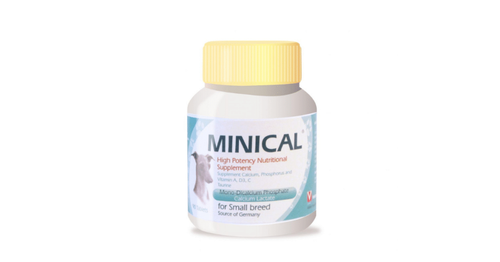 Minical Calcium Supplement Small Breed 90 Tablets วิตามินเสริมแคลเซียม ...