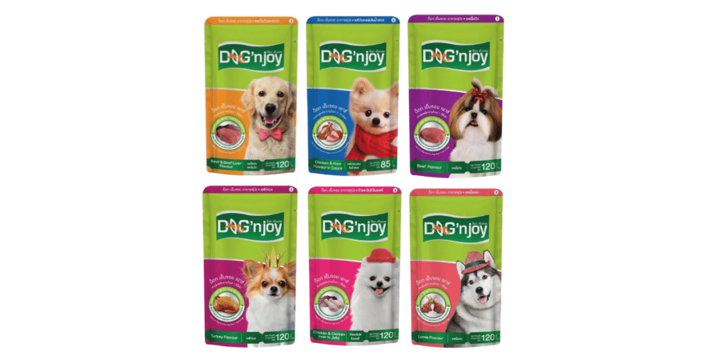 Dog'n joy Wet Dog Food ด็อก เอ็นจอย อาหารเปียกสุนัข 120g*3 pcs – iPet Shop
