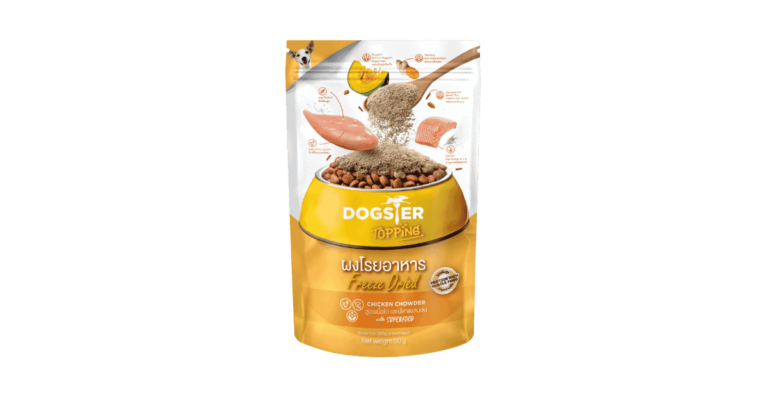 Dogster Topping Freeze Dried Chicken Chowder ผงโรยอาหาร สูตรเนื้อไก่ ...