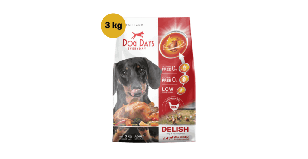 Dog Days Delish Tasty & Healthy Meal อาหารสุนัข สูตรเนื้อไก่ สำหรับ ...