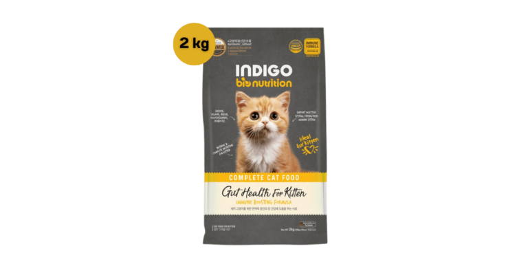 Indigo Bio Nutrition Gut Health For Kitten อินดิโก อาหารลูกแมว สูตรดูแล ...